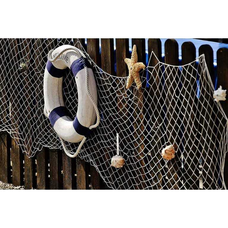 Nautical Crush Trading Nautical Fishing Net Authentic Decorative Fish ...