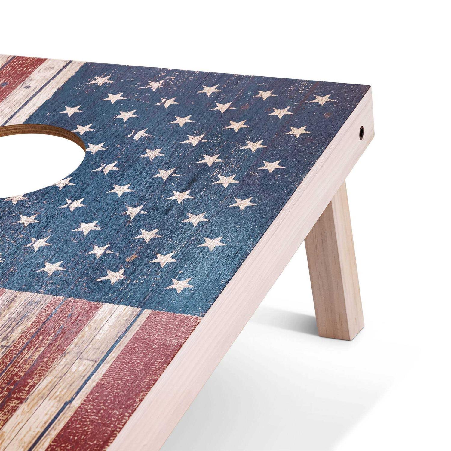 GoSports Premium Wood Cornhole Set - Sports Supplies Online Store