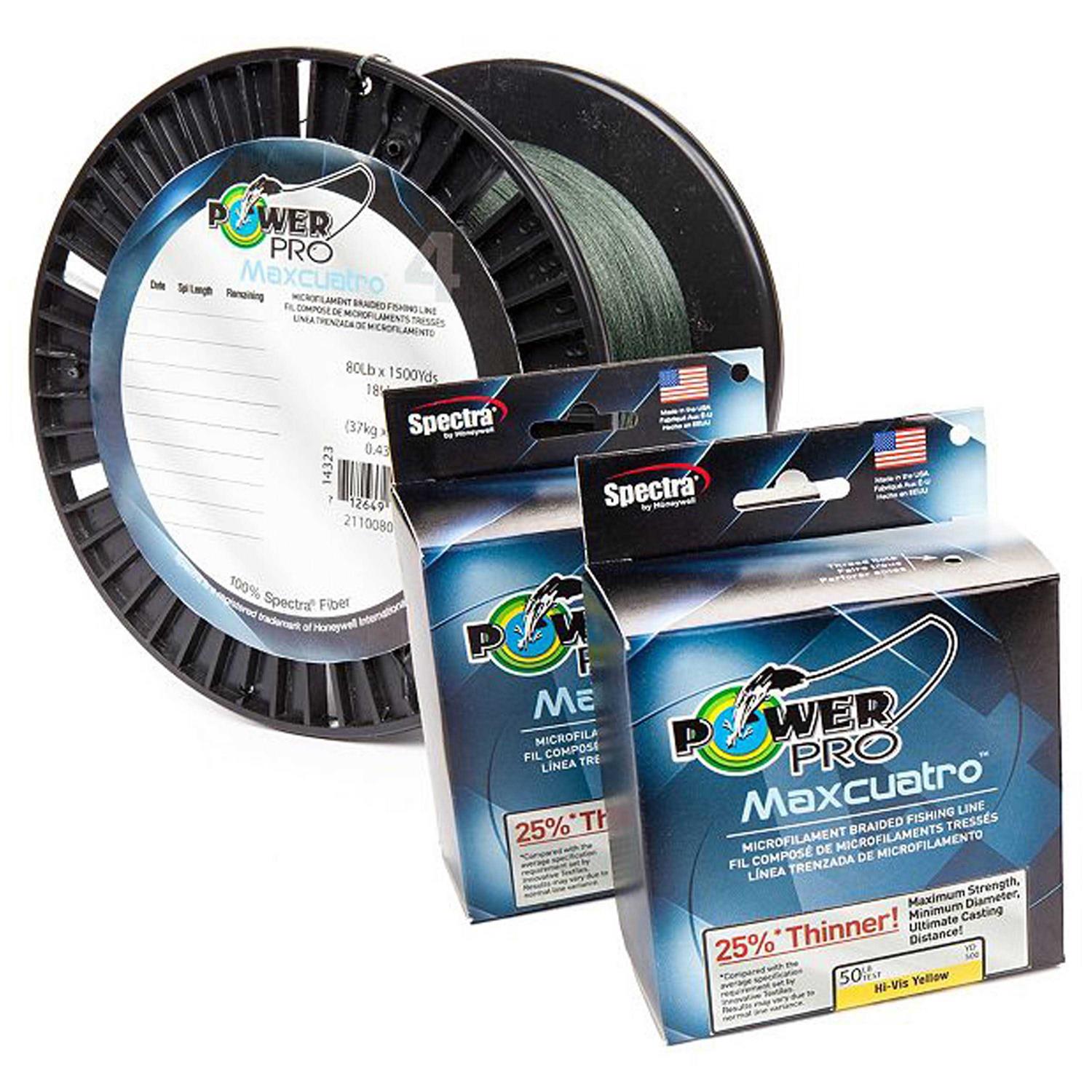 Power Pro Maxcuatro Braided Line - Sports Supplies Online Store