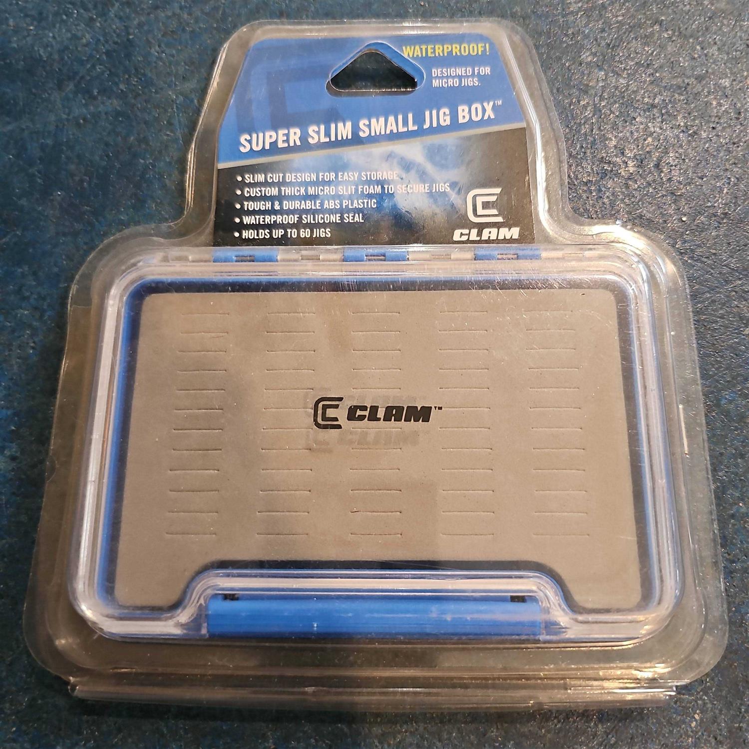 Clam Super Slim Jig Box - Sports Supplies Online Store