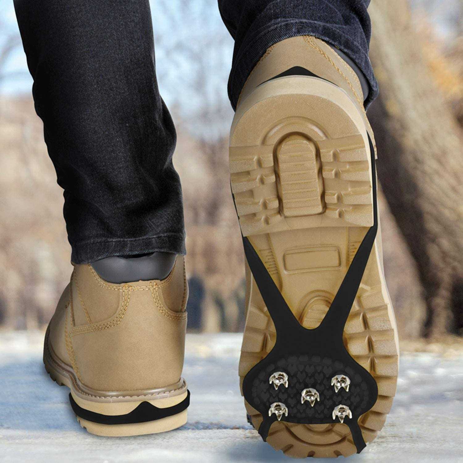 Ideas In Motion Tread Pro Unisex Ice Cleats One Size Fits All - Sports ...