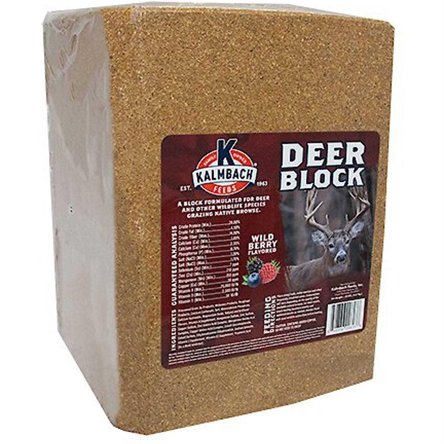 Kalmbach Feeds Wild Berry Flavored Deer Block - Sports Supplies Online ...