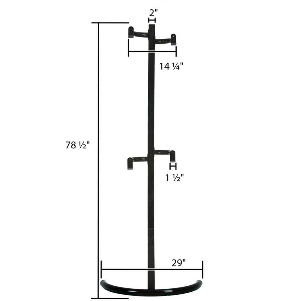 Rage Powersports 2-bike Garage Wall Indoor Bicycle Storage Rack Stand ...
