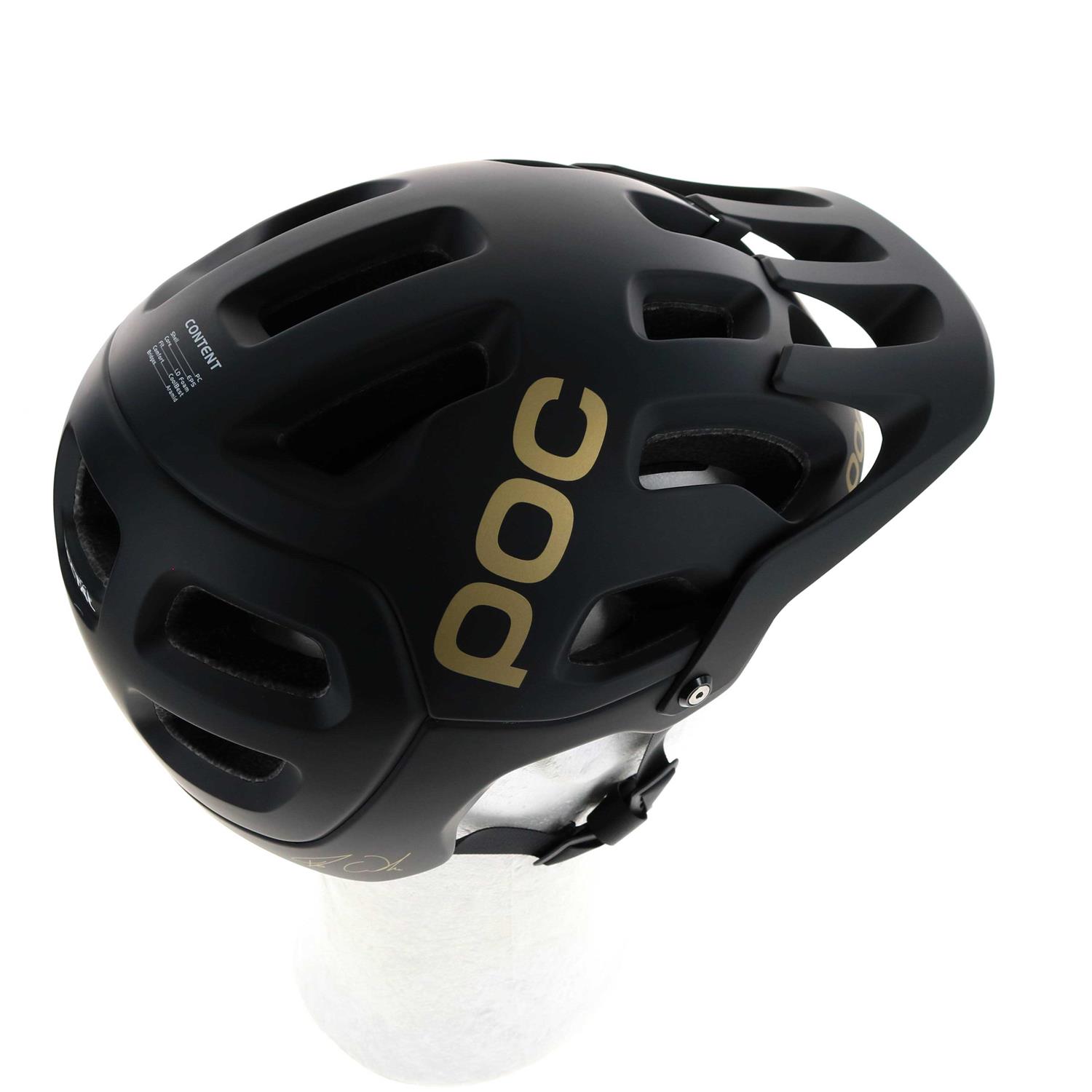 POC Tectal Fabio Helmet Uranium Black Gold - Sports Supplies Online Store