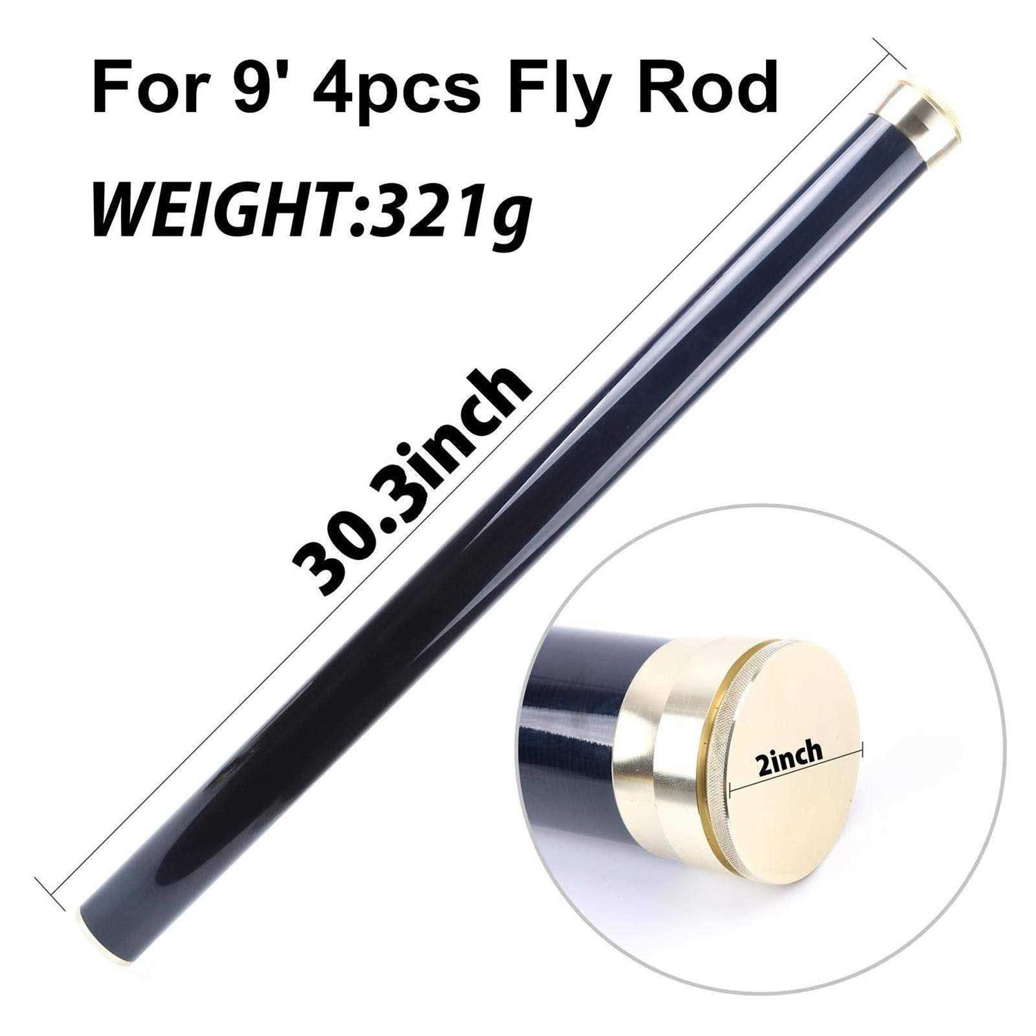 M MAXIMUMCATCH Maxcatch Carbon Fiber Fly Fishing Rod Travel Tube with ...