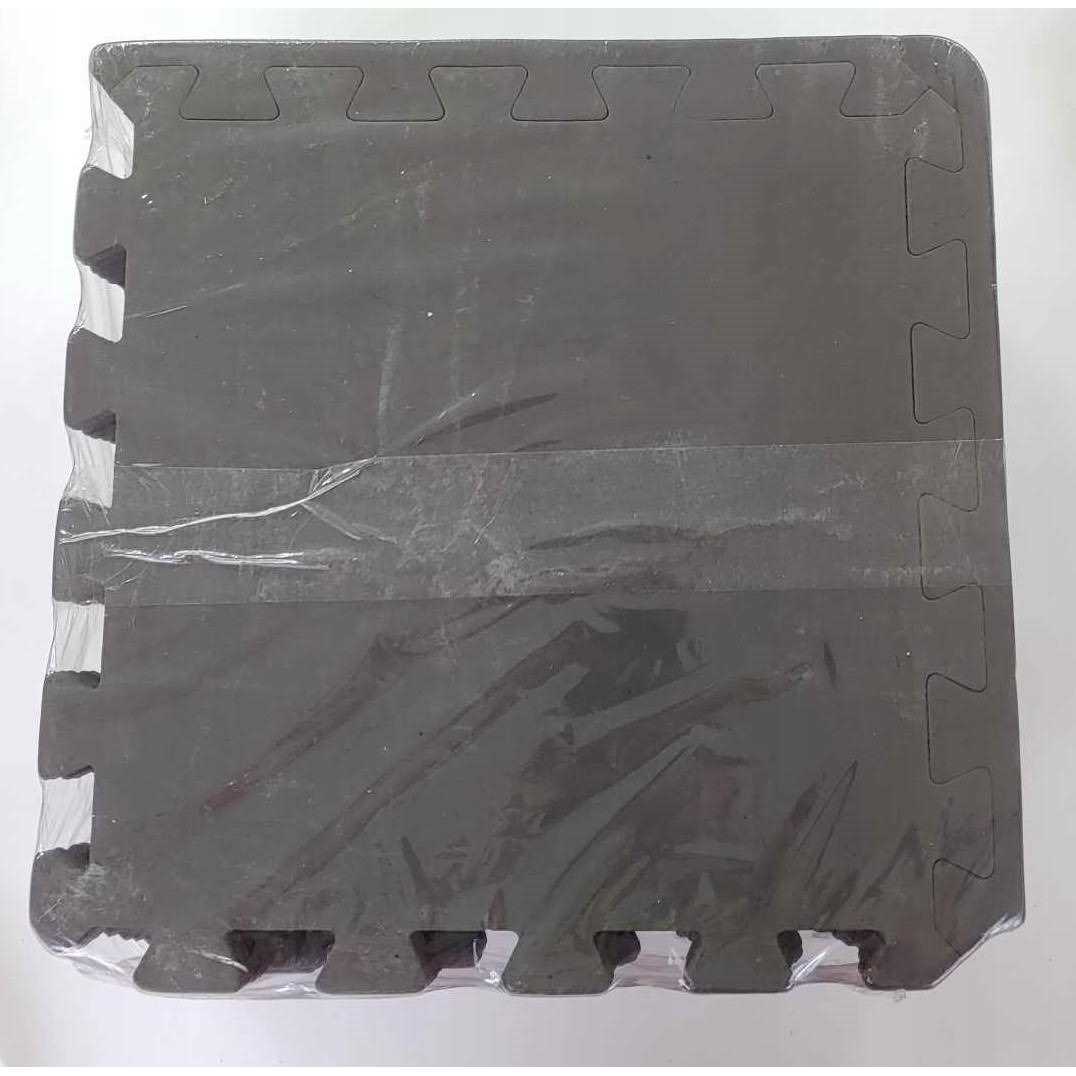 BeMaxx Gym Flooring Set Interlocking EVA Soft Foam Floor Mat 18 Pieces ...