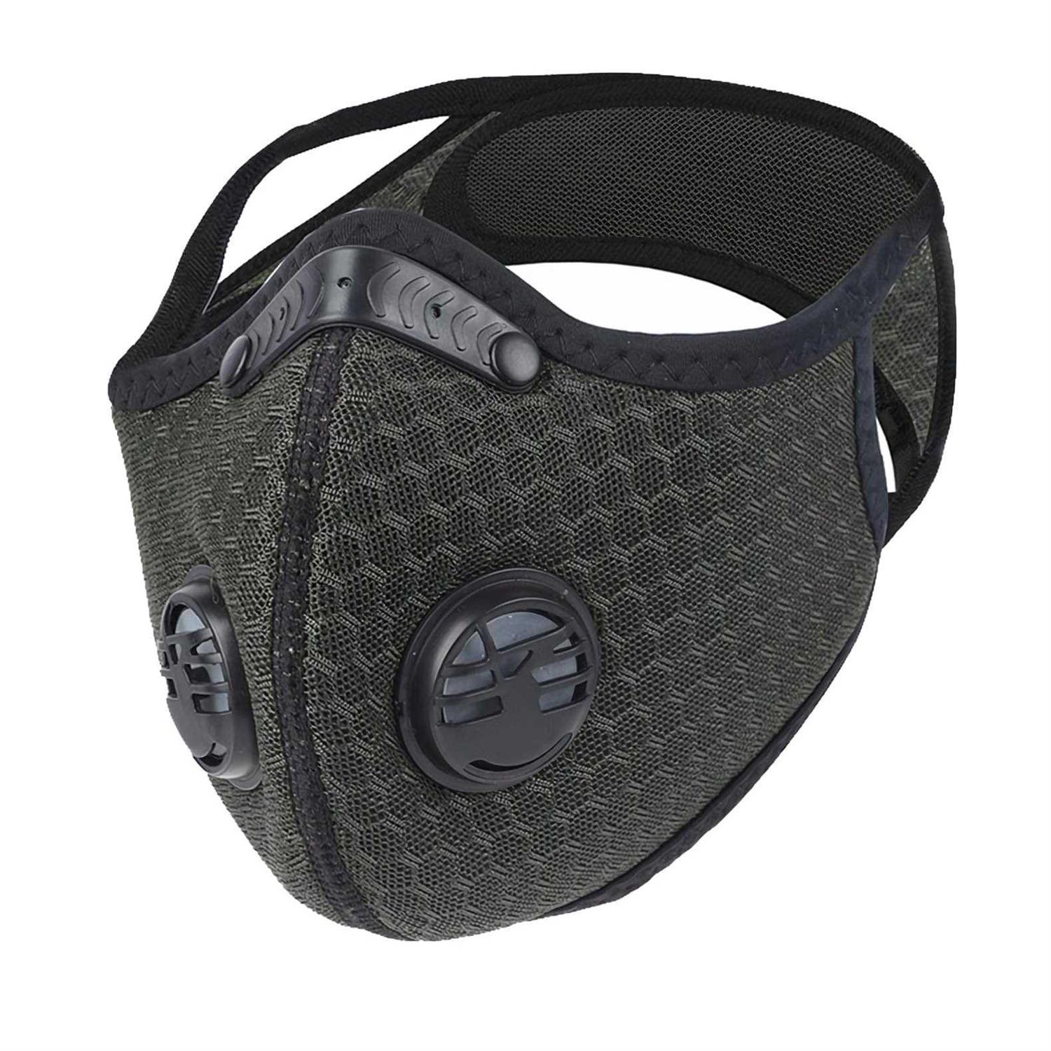 FuturePPE Mesh Sports Face Mask with 5-Layer Carbon Activated Filter ...