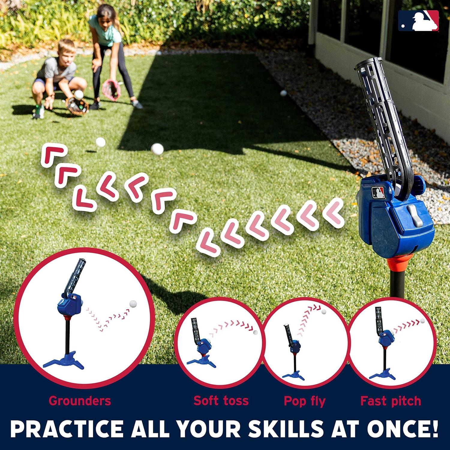 Franklin Sports Kids Baseball Pitching Machine - Sports Supplies Online ...