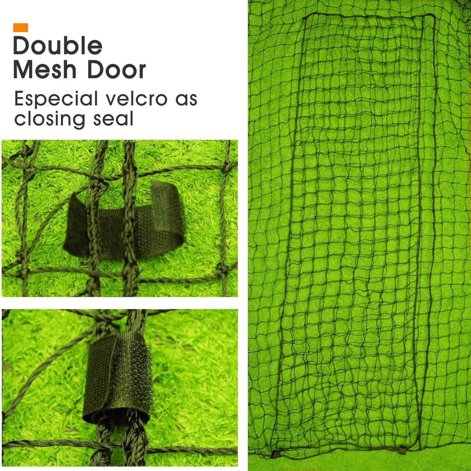 ORIENGEAR Baseball Batting Cage Nets, ONLY NET Baseball and Softball ...