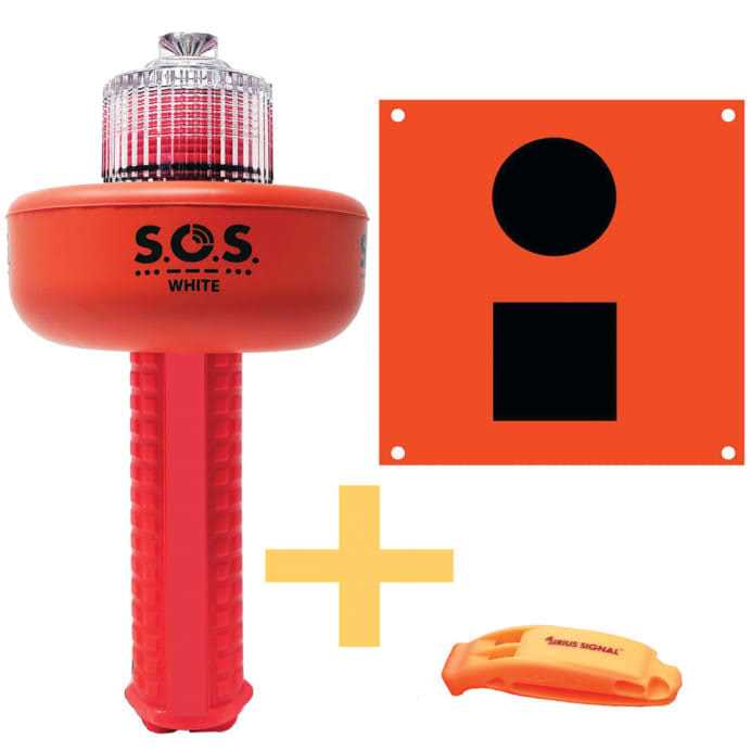 Sirius Signal C-1003 SOS LED Flare Electronic Visual Distress Signal ...