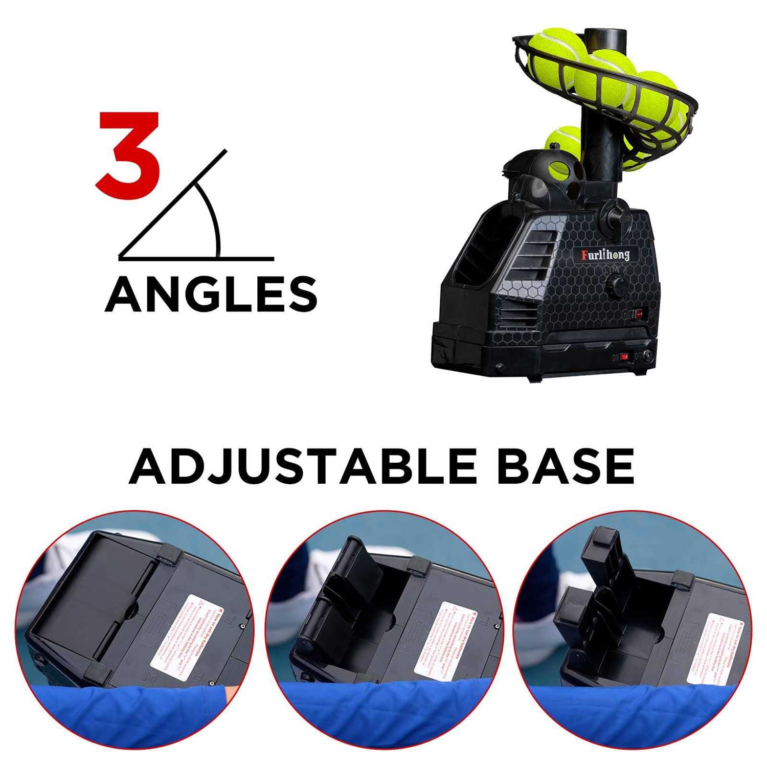 Furlihong 680BH 2 in 1 Baseball & Tennis Ball Launcher Machine ...