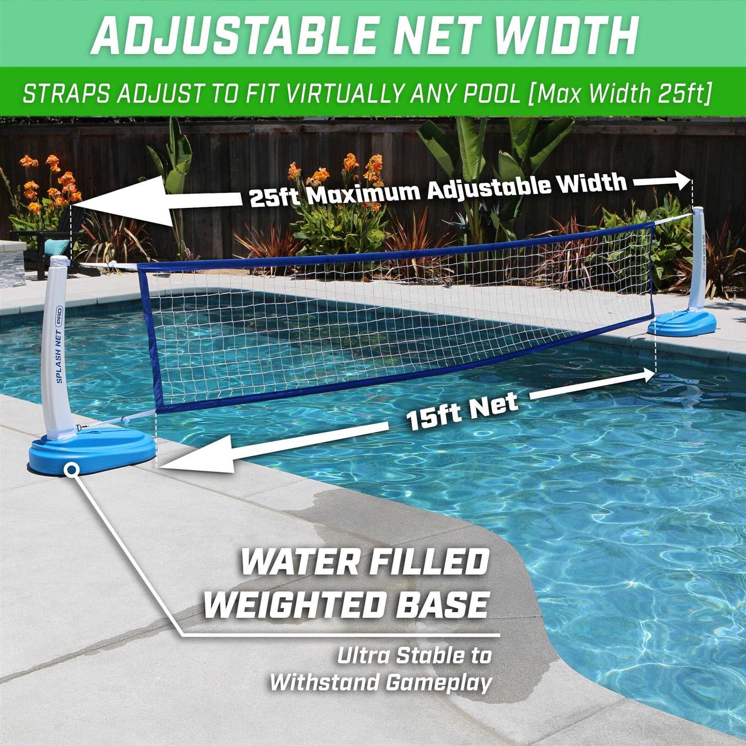 GoSports Splash Net PRO Pool Volleyball Net - Sports Supplies Online Store