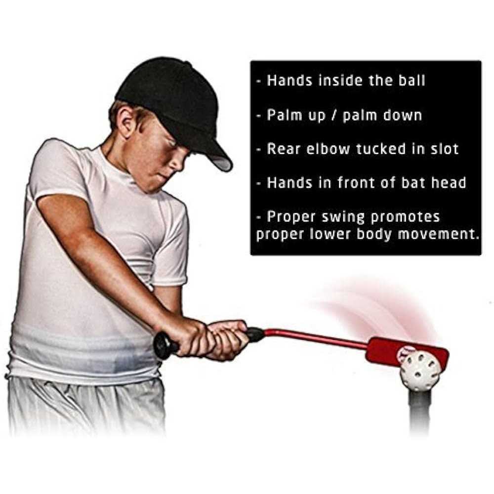 Insider Bat Baseball Softball Batting Swing Trainer Training Aid Tool ...