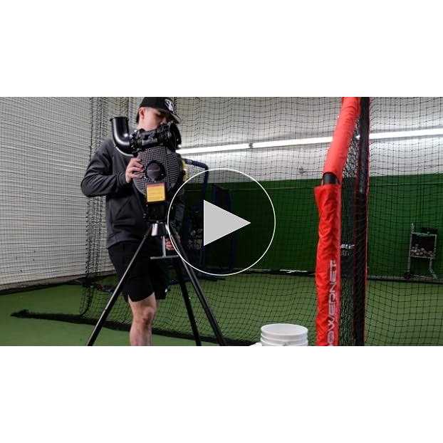 Powernet Launch F-Lite Baseball and Softball Pitching Machine - Sports ...