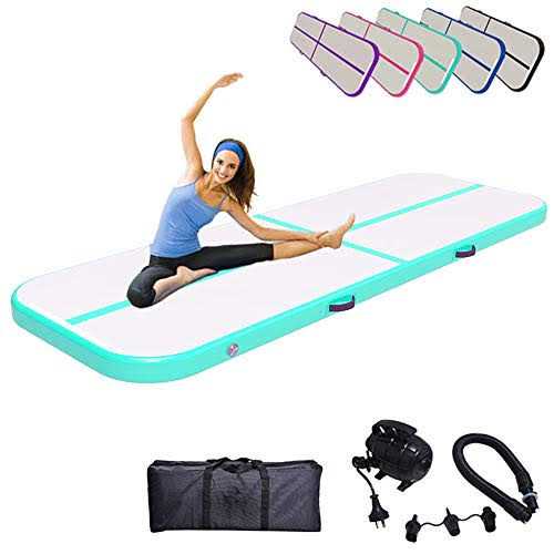 DOBESTS Inflatable Air Track Tumbling Mat 20ft 16ft 13ft 10ft 4 Inch ...