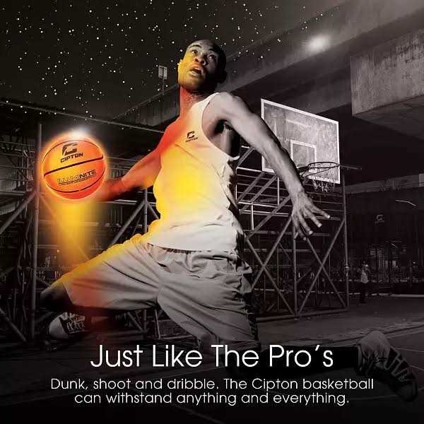 Cipton LED Light-Up Basketball - Sports Supplies Online Store