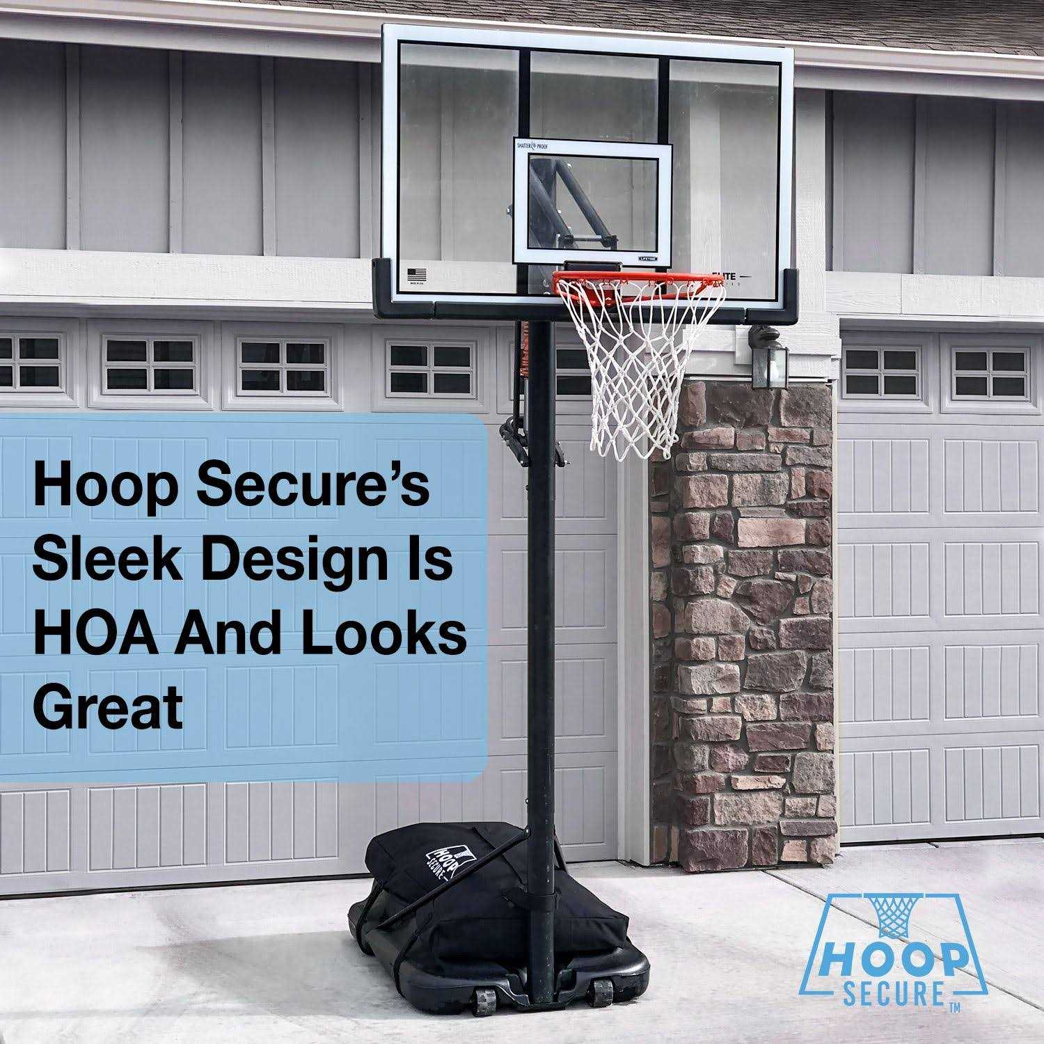Hoop Secure Heavy Duty Weighted Base Anchor - Sports Supplies Online Store