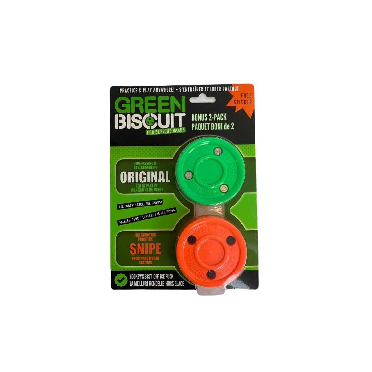 Green Biscuit Puck - Sports Supplies Online Store