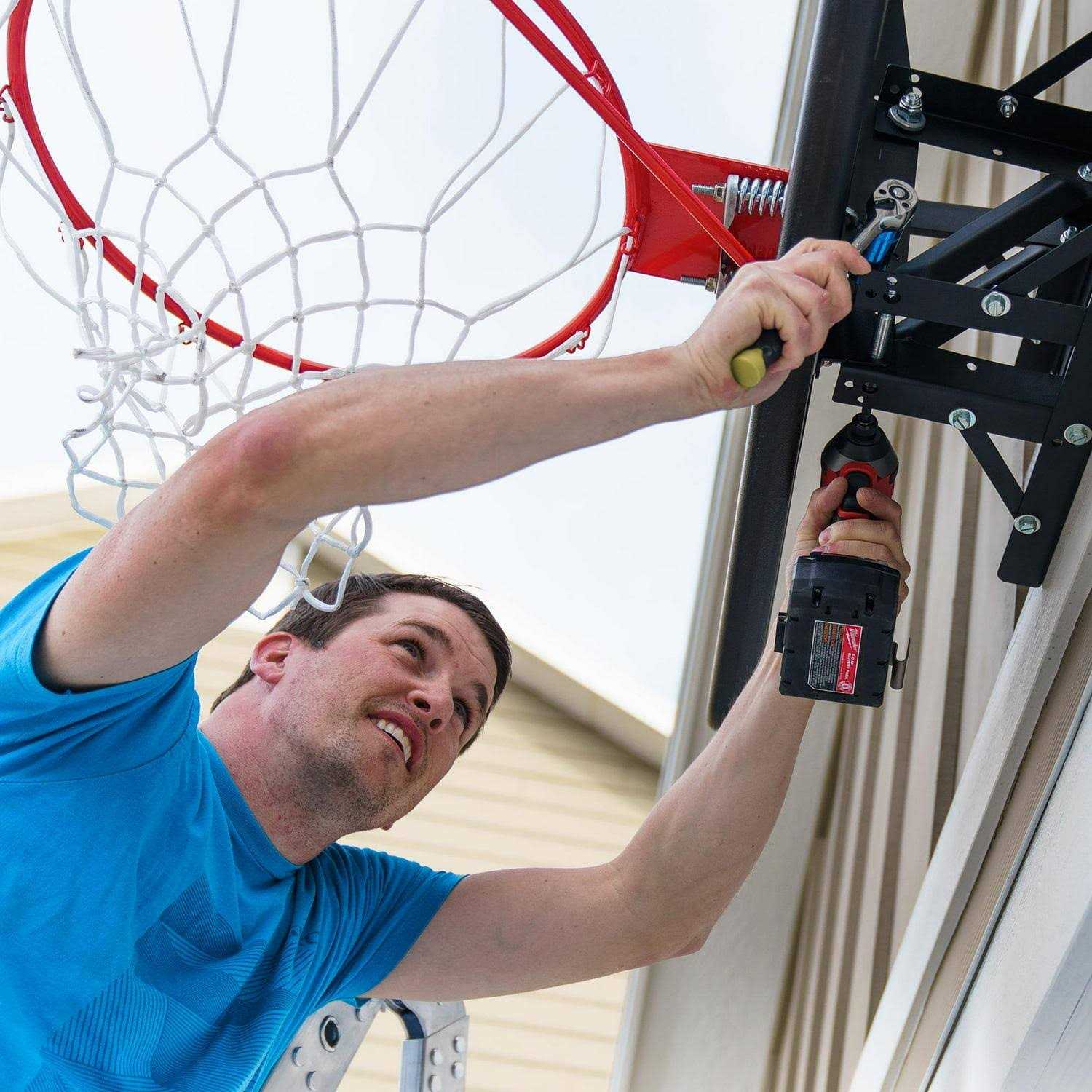 Lifetime Basketball Backboard and Rim Combo - Sports Supplies Online Store
