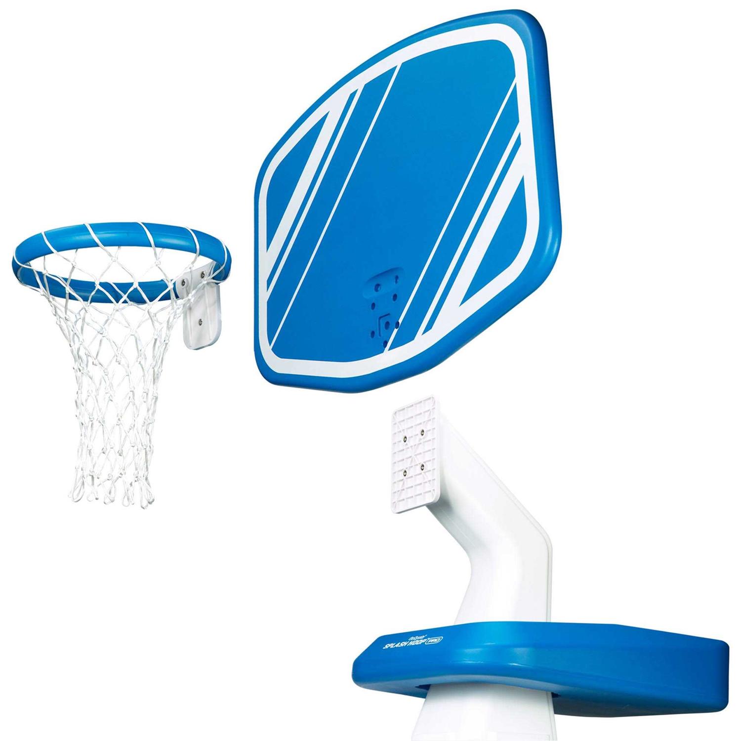 GoSports Splash Hoop PRO Poolside Basketball Game, Includes Hoop, 2 ...