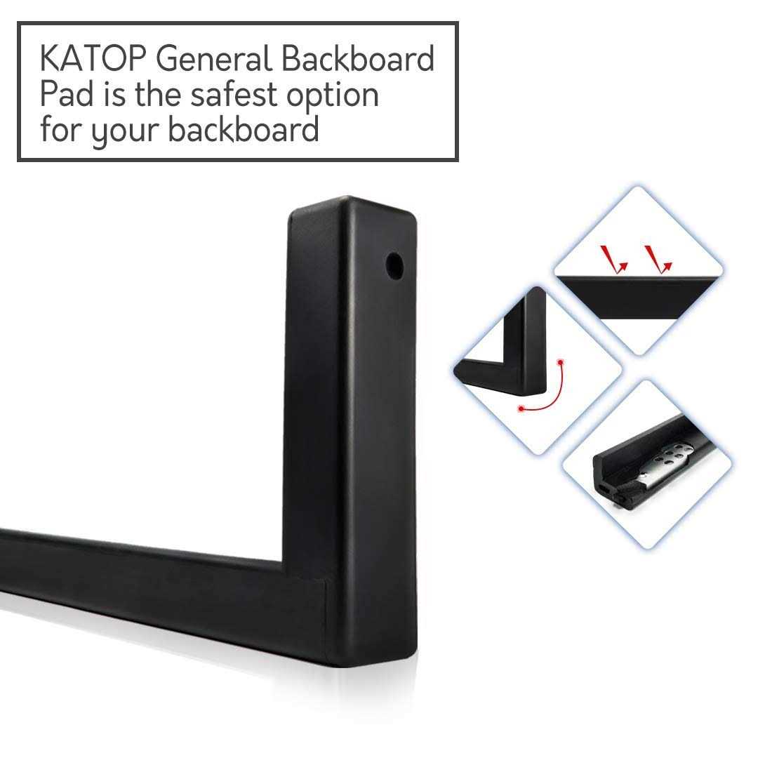 Katop Universal Pro-style Basketball Backboard Padding - Sports ...