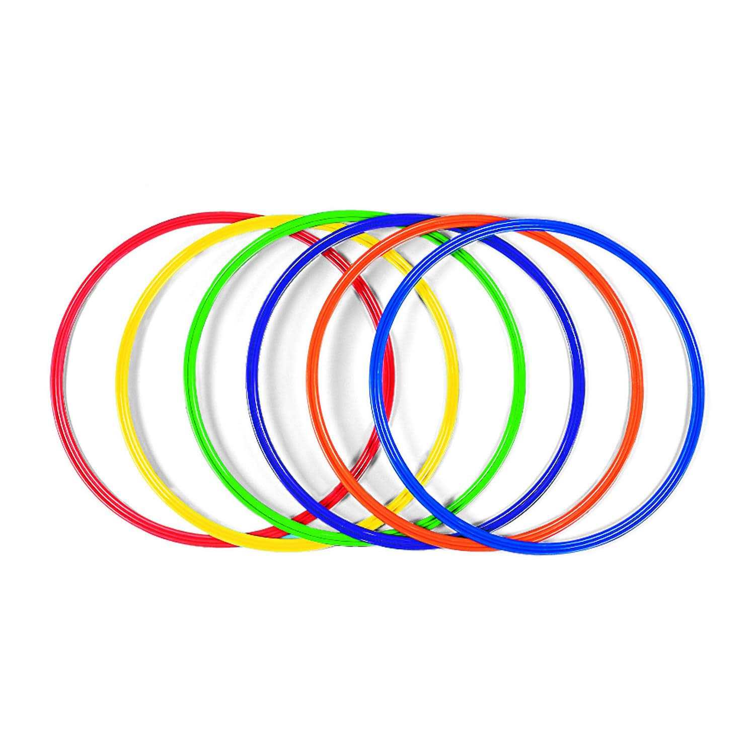 Fun Express Large 20 Inch Obstacle Course Agility Rings, Set of 6 Rings ...