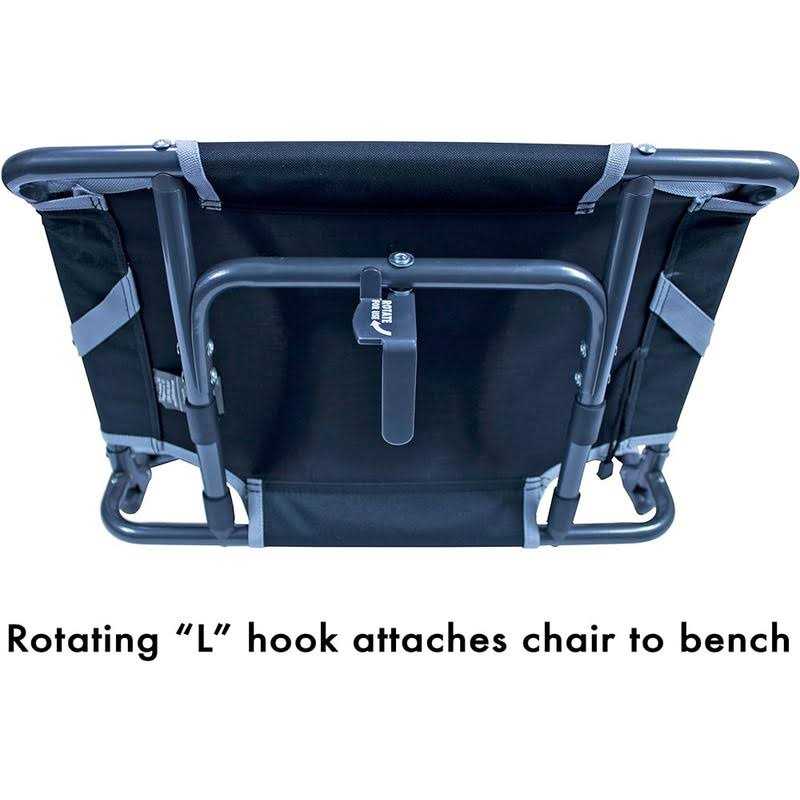 GCI Outdoor Big Comfort Stadium Chair With Adjustable Backrest - Sports ...