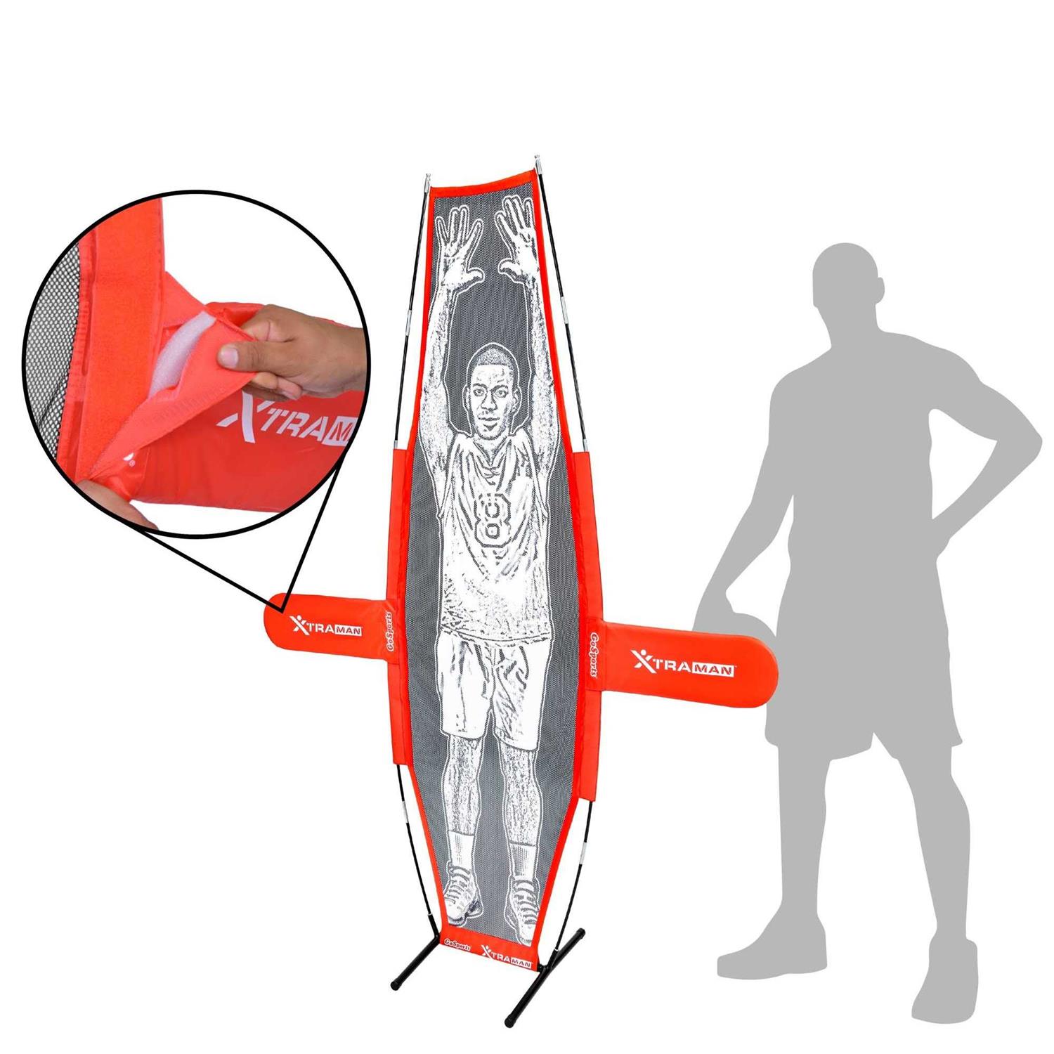 GoSports XTRAMAN Dummy Defender Training Mannequin - Sports Supplies ...