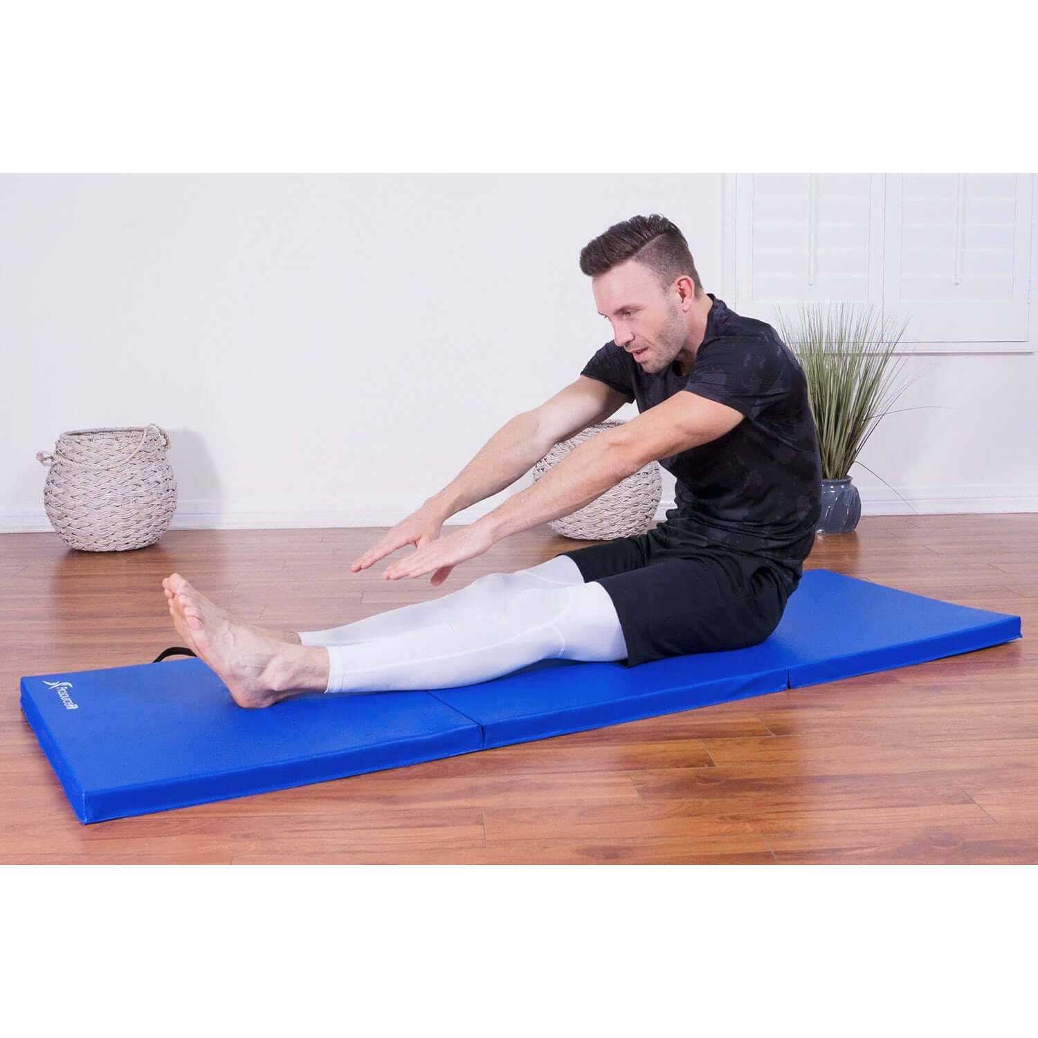 ProsourceFit Tri-Fold Folding Exercise Mat - Sports Supplies Online Store