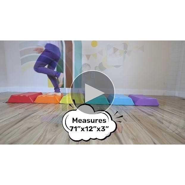 New-Bounce Hexagon Gymnastics Mat Gym Equipment Mats for Kids - Sports ...