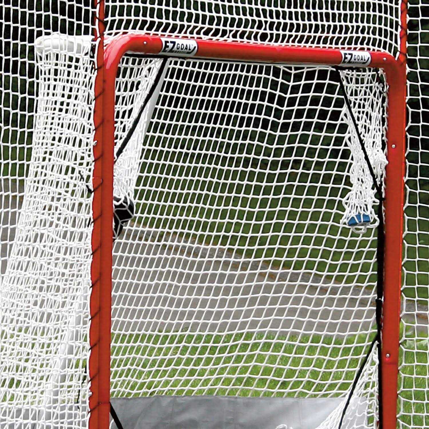Ez Goal Folding Hockey Training Goal Net w/ Backstop - Sports Supplies ...