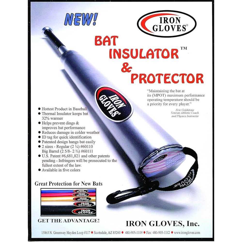 Iron Gloves Barrell Bat Warmer - Sports Supplies Online Store