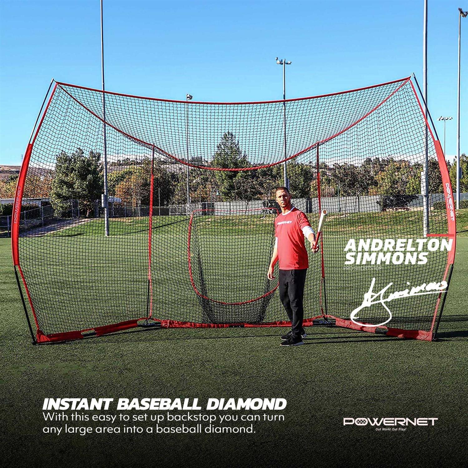 PowerNet Portable Baseball Backstop - Sports Supplies Online Store