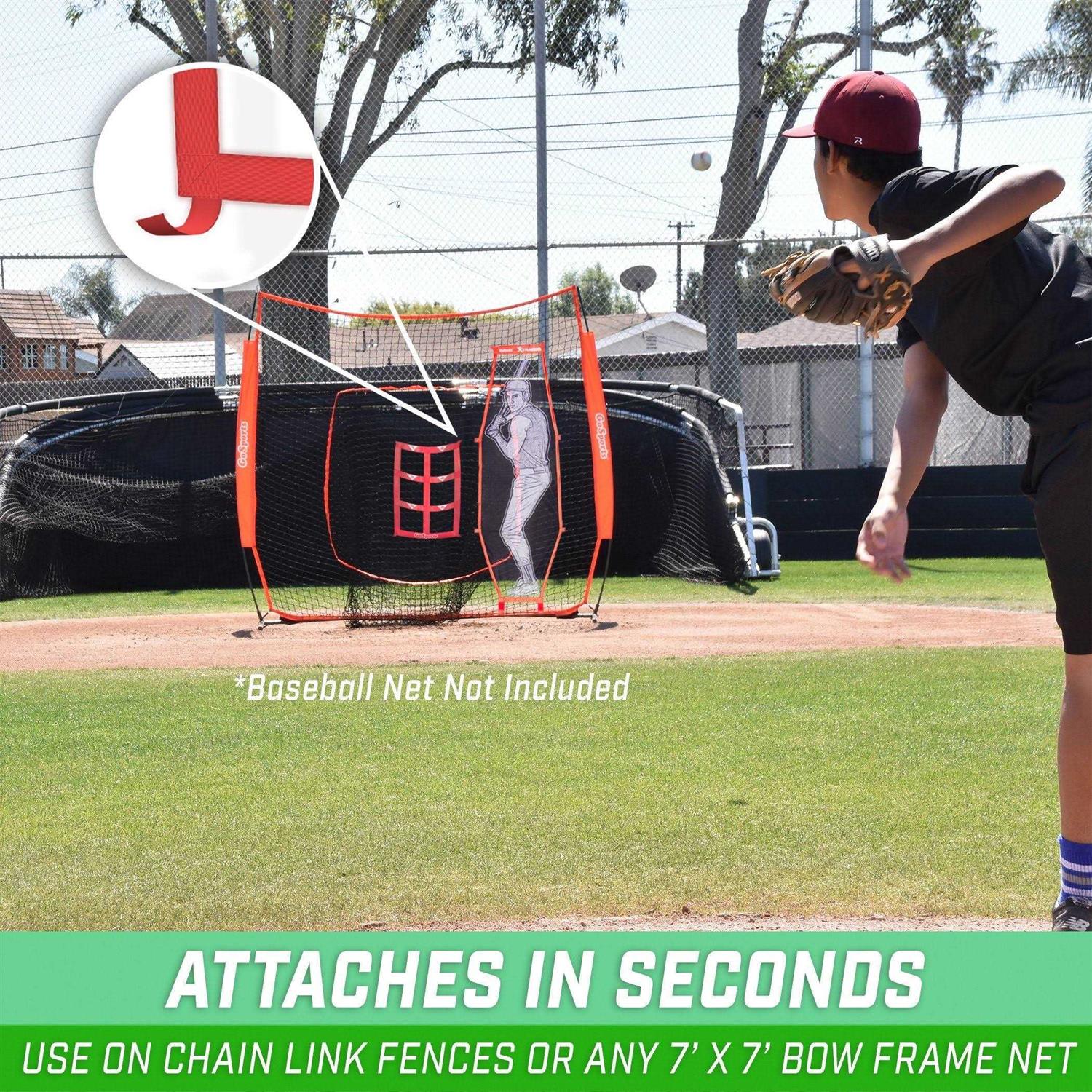 GoSports Xtraman Batter Target & Strike Zone Baseball & Softball ...