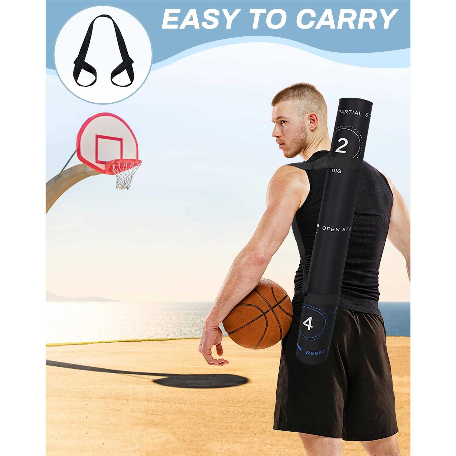 Portable Basketball Footwork Mat Agility Footstep Training Mat ...