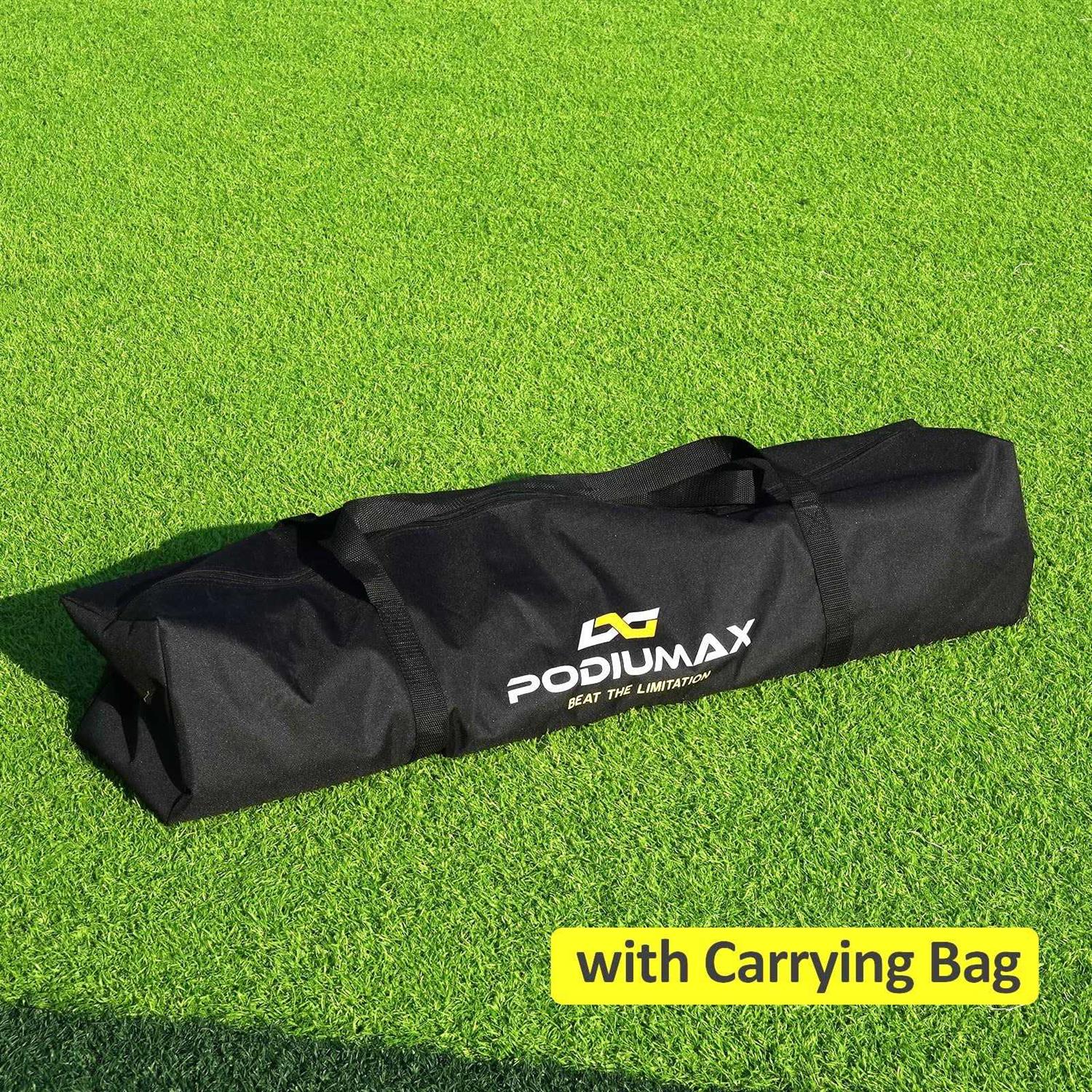 PodiuMax 12' x 6' Soccer Goal Target Nets with Highlighted Scoring ...