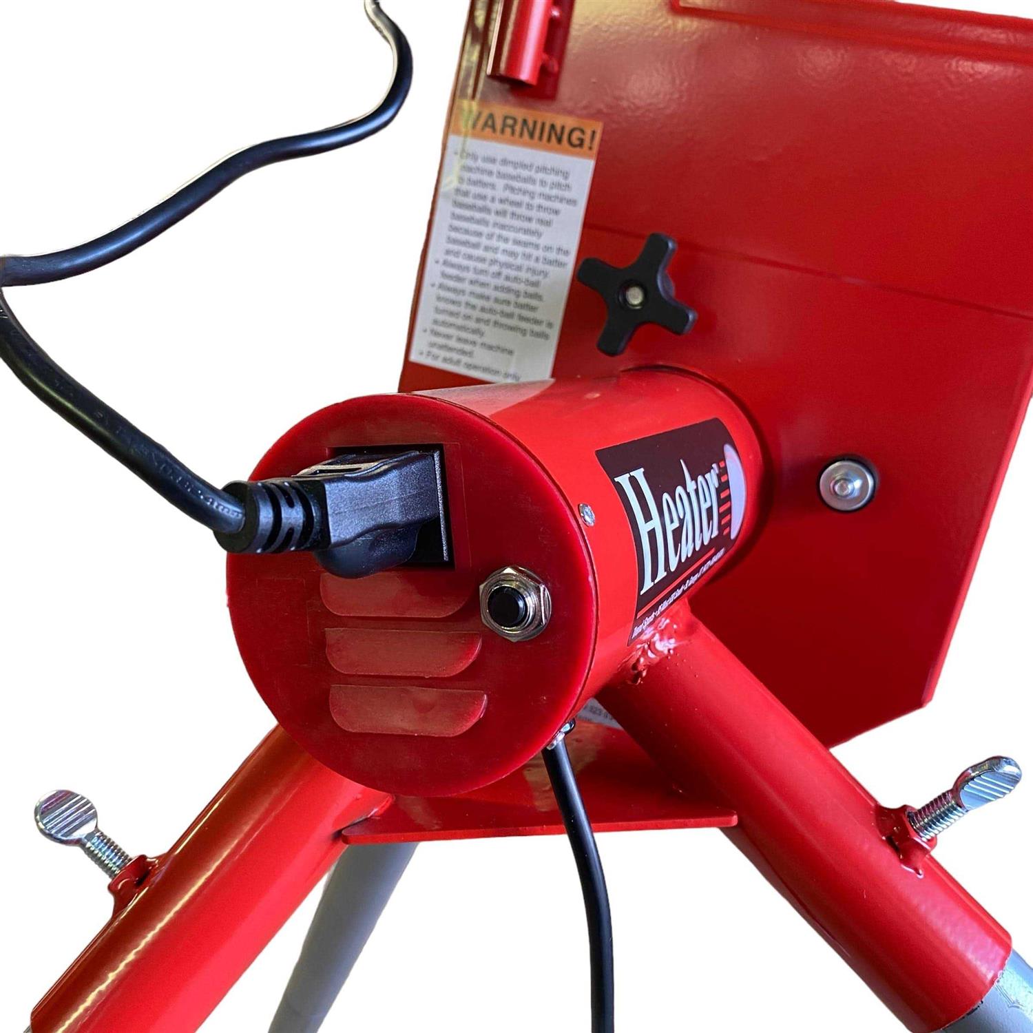 Heater Sports Heavy Duty Baseball Pitching Machine with Bonus Ball ...