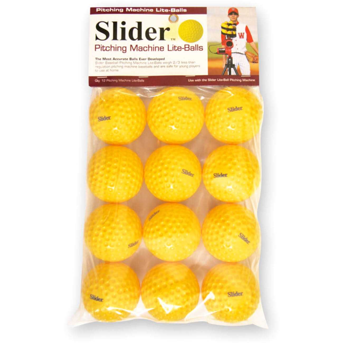 Heater Slider Pitching Machine Lite Balls - Sports Supplies Online Store