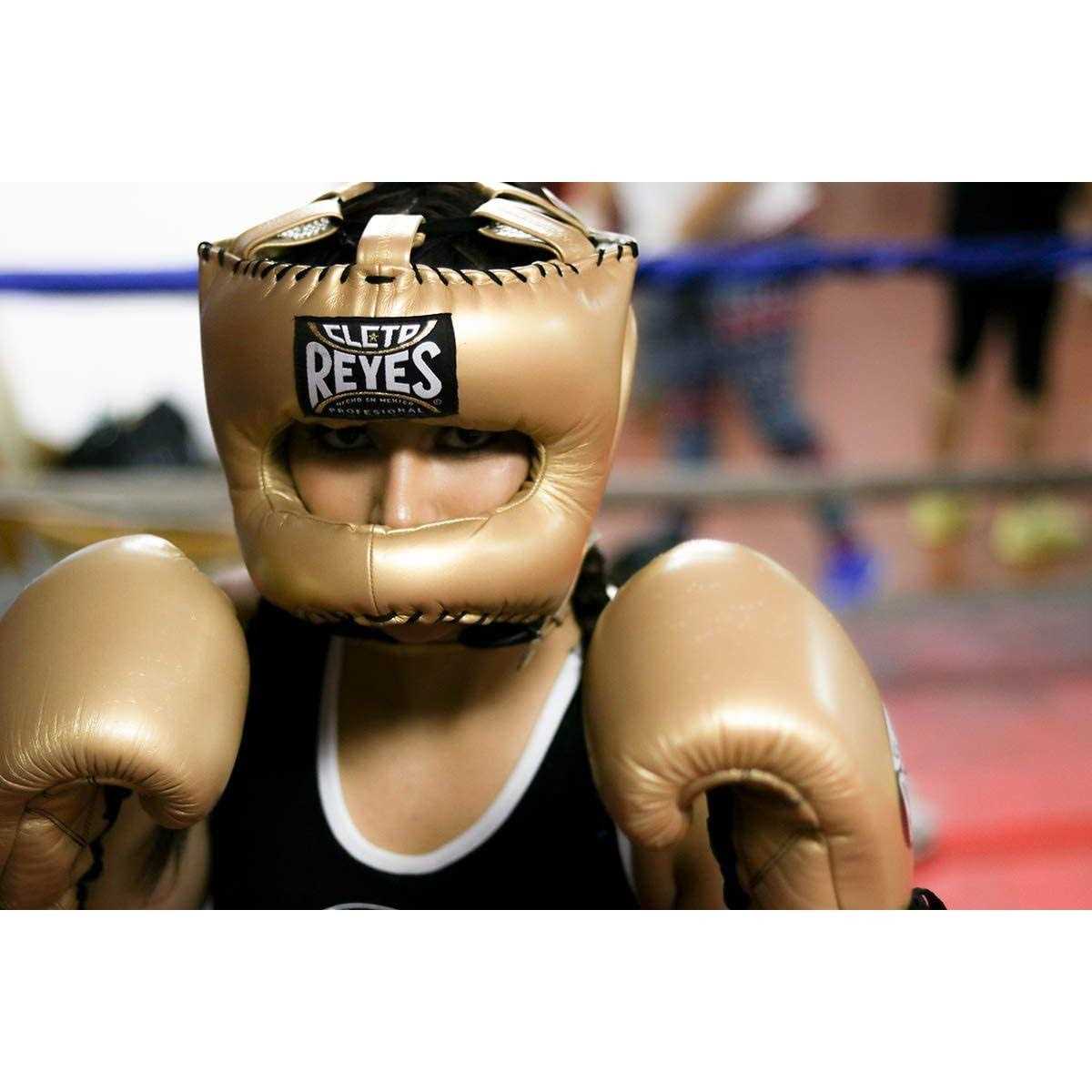 Cleto Reyes Leather Boxing Headgear with Nylon Face Bar - Sports ...