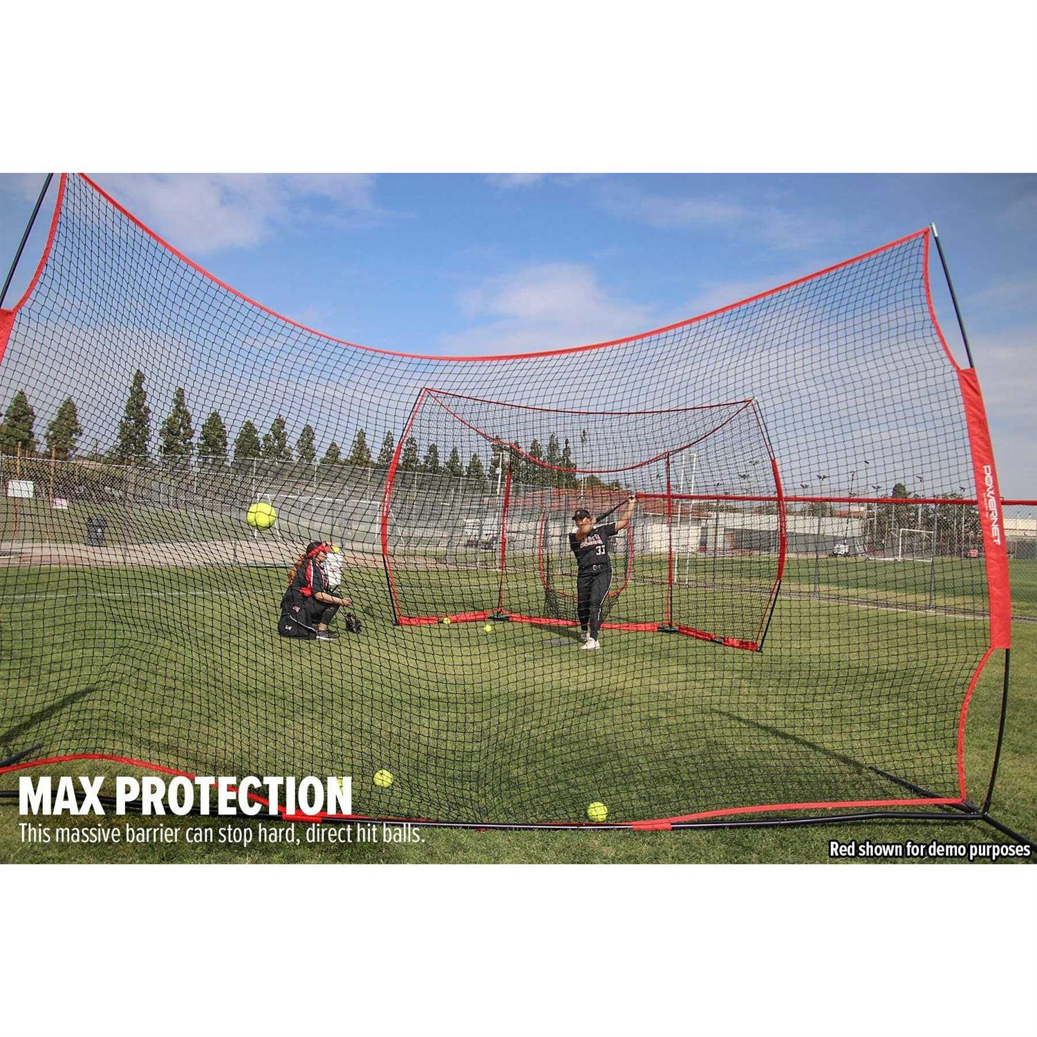 Powernet 16x10 ft Sports Barrier Net Protection - Sports Supplies ...