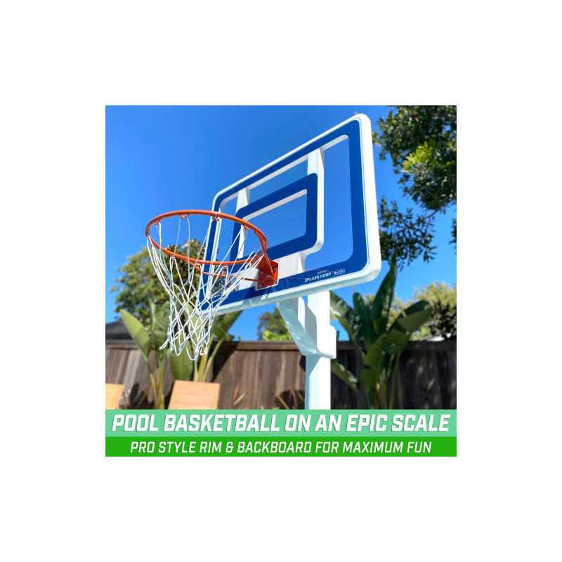 GoSports Splash Hoop Elite Swimming Pool Basketball Hoop - Sports ...