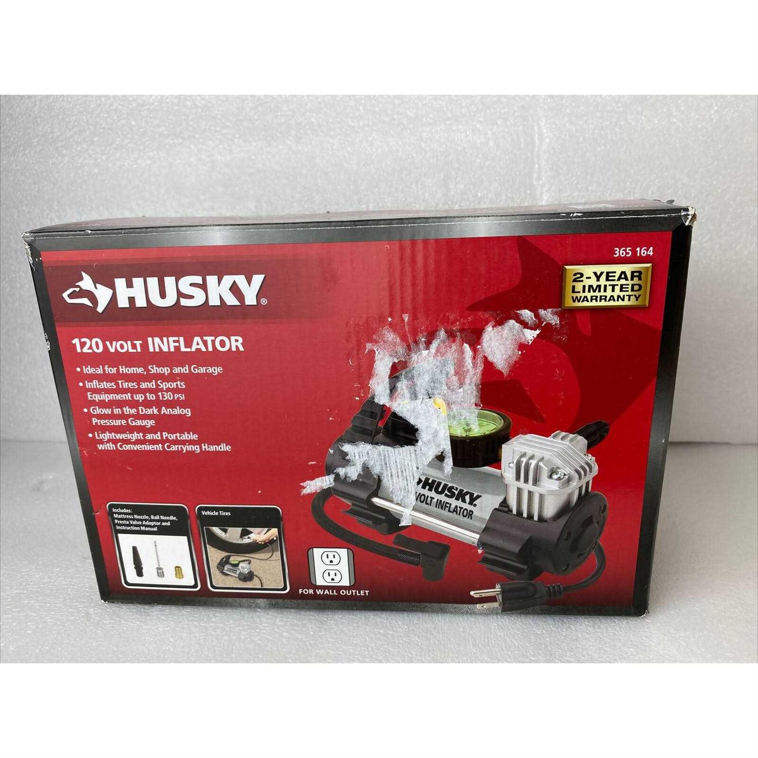 Husky 120-Volt Inflator - Sports Supplies Online Store