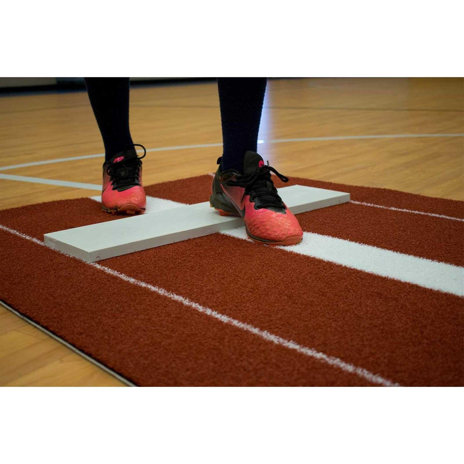 Premium Artificial Turf Softball Pitching Mat 3' x 10' Clay - Sports ...