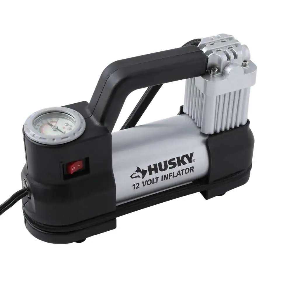 Husky 12-Volt Corded Electric Inflator - Sports Supplies Online Store