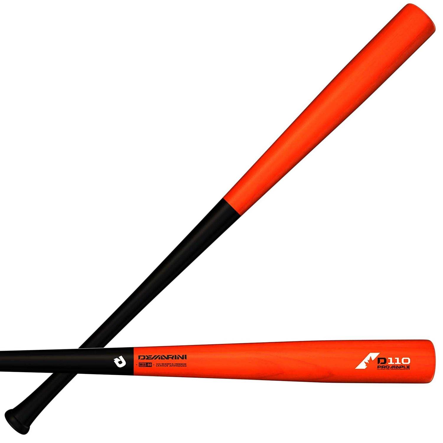 DeMarini D110 Pro Maple Wood Composite Baseball Bat - Sports Supplies ...
