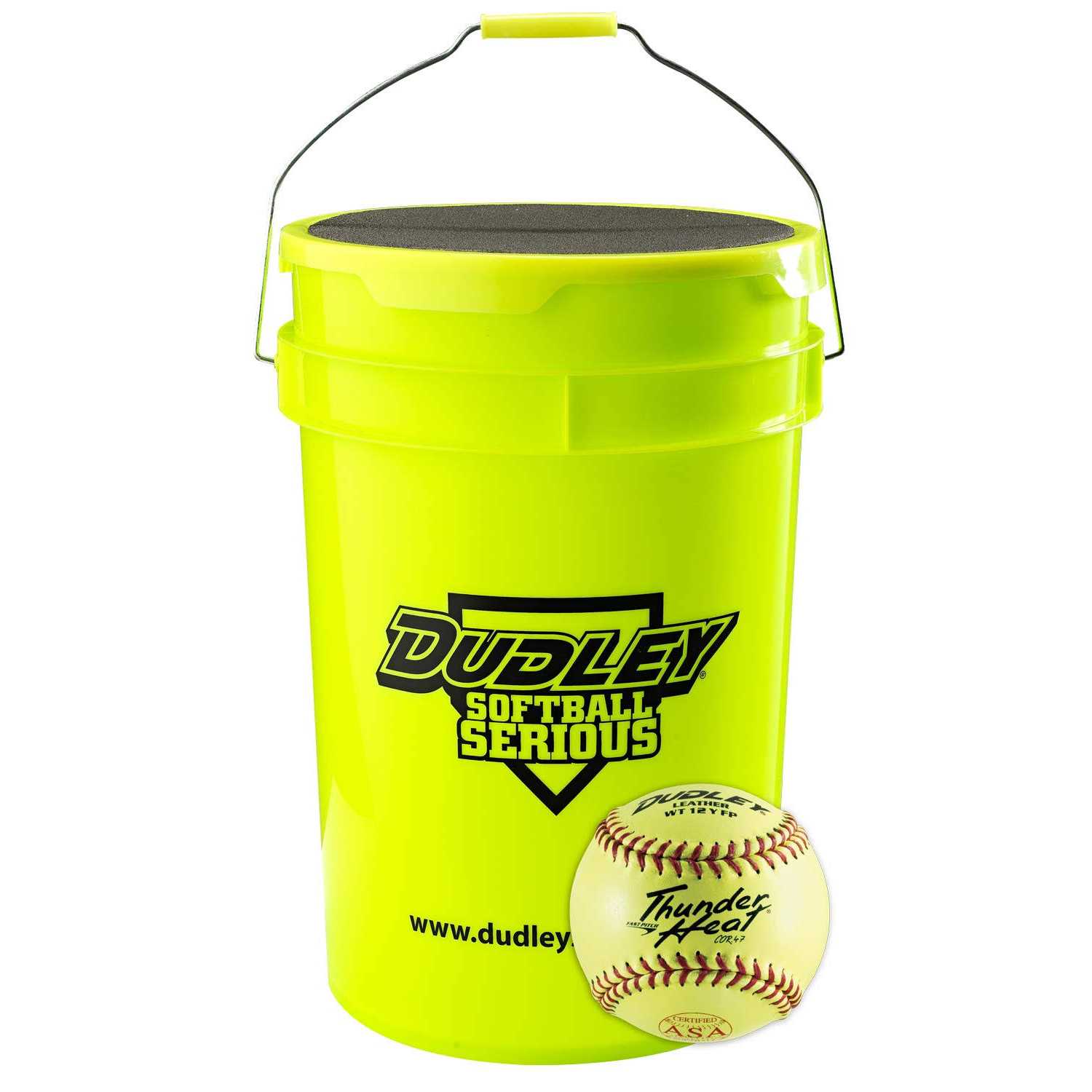 Dudley Usasb Thunder Heat Fastpitch Softball 1-Dozen Bucket - Sports ...
