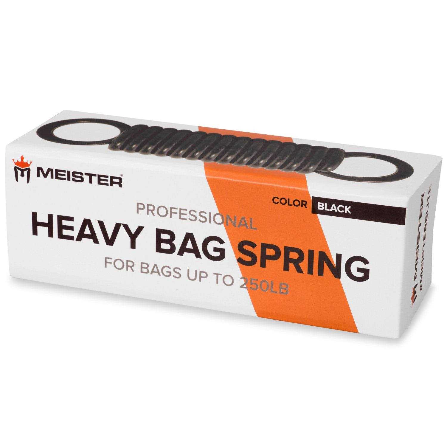 Meister Professional Heavy Bag Spring for Punching Bags up to 250lb ...