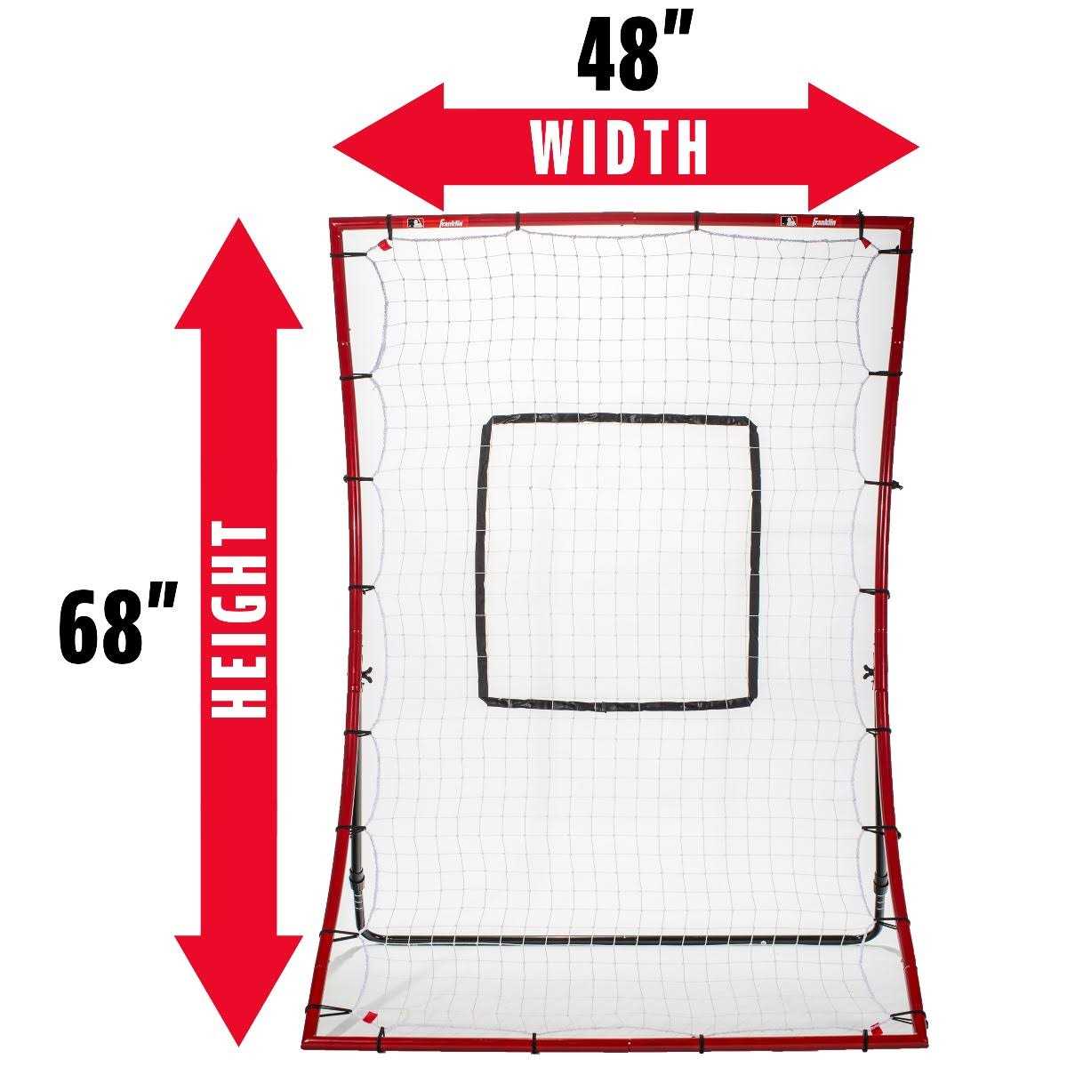 Franklin Sports Baseball Rebounder Net Baseball Softball Pitchback Net ...