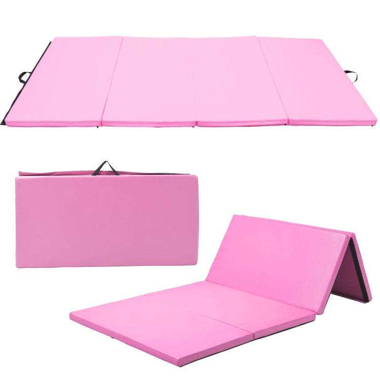Costway Thick Folding Panel Gymnastics Mat - Sports Supplies Online Store