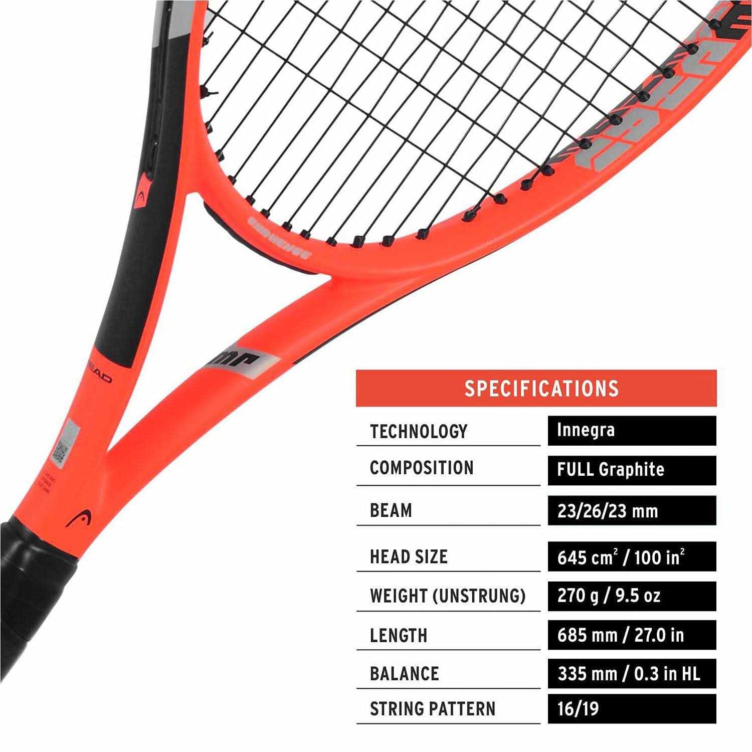 Head IG Challenge Mp Tennis Racket - Sports Supplies Online Store